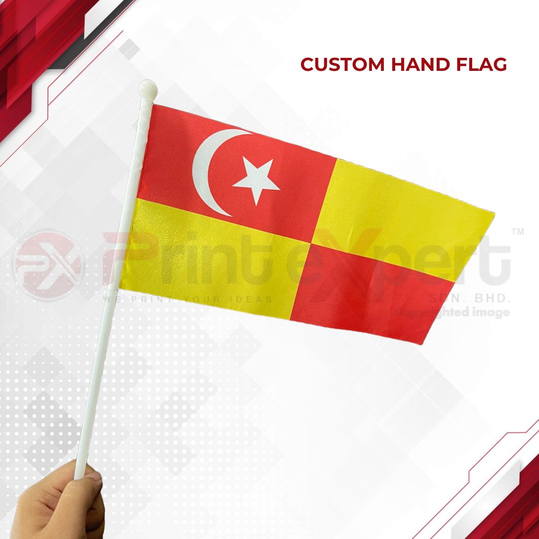 Custom Hand Flag Printing in Malaysia