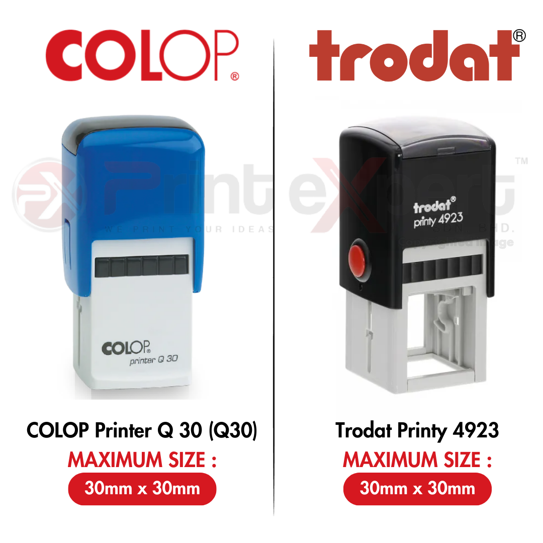 COLOP Q30 * TRODAT 4923 (30mmx30mm)