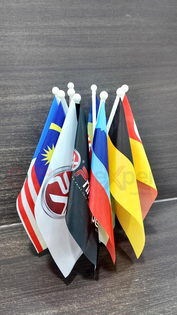 Custom Hand Flag Printing in Malaysia