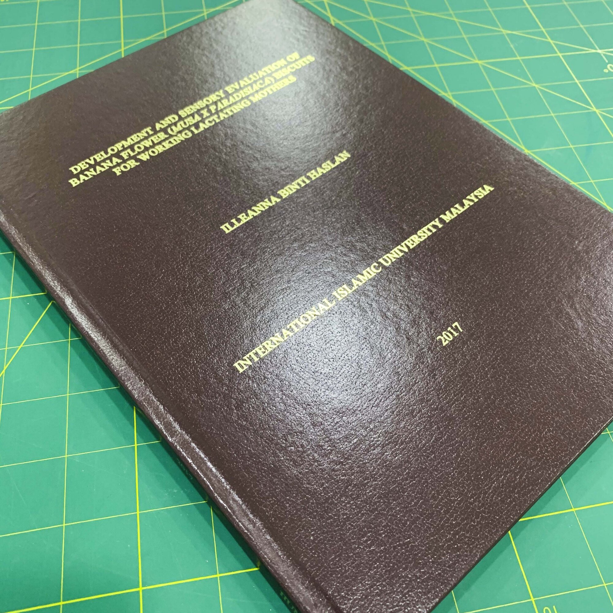 Super Urgent Thesis Hard Cover Printing in Malaysia Hardcover