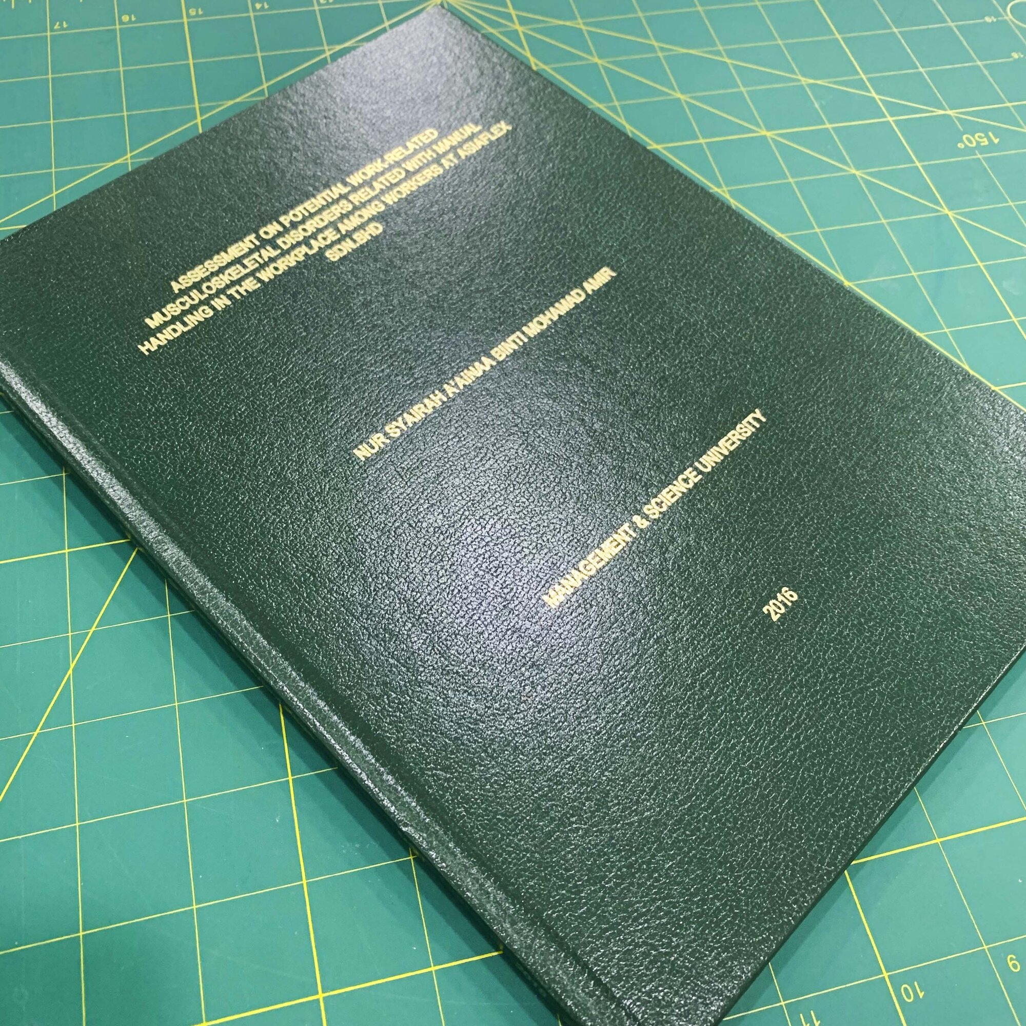 Super Urgent Thesis Hard Cover Printing in Malaysia Hardcover