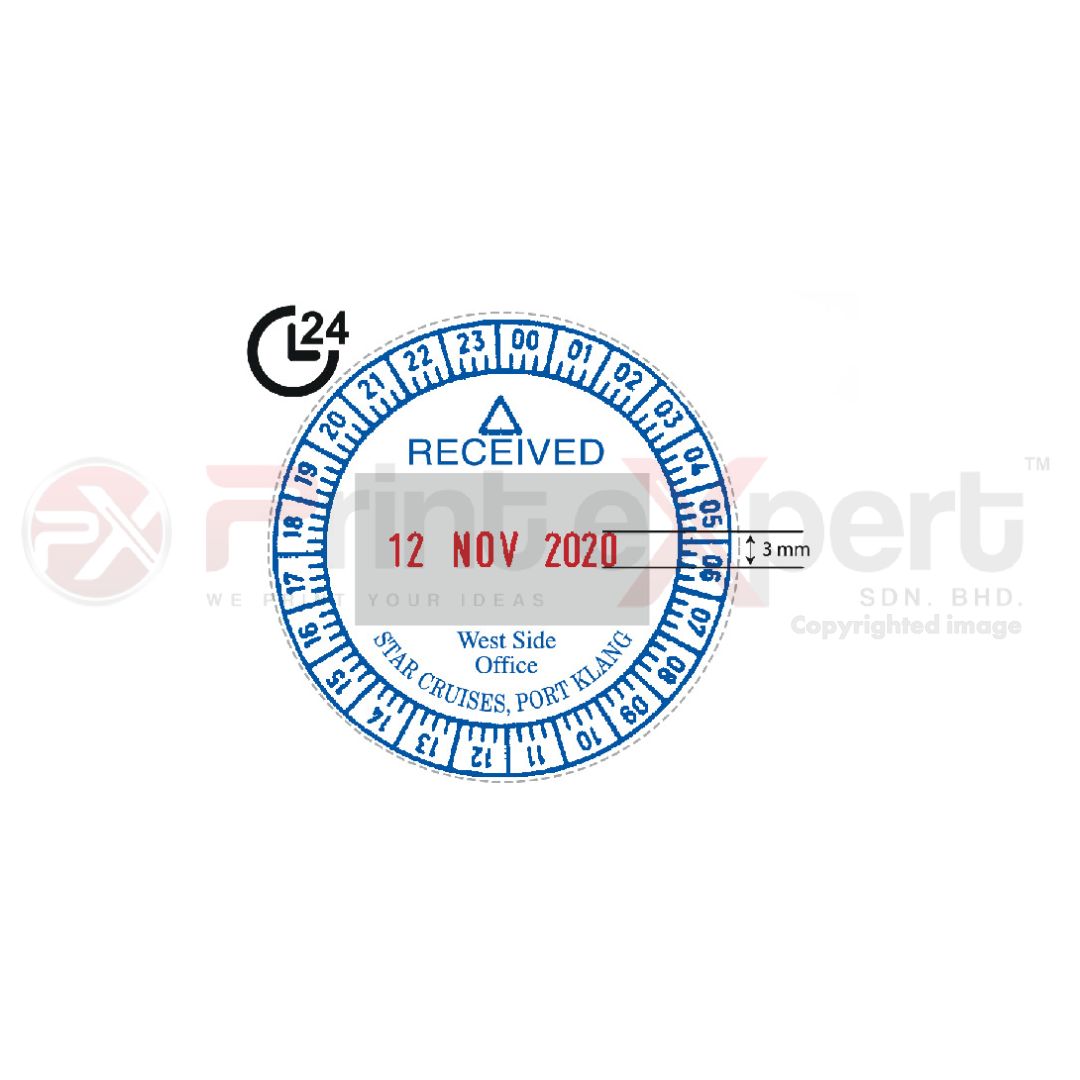 COLOP R40/D24H (39mmx39mm) * TRODAT 46140/UP3 (40mmx40mm)