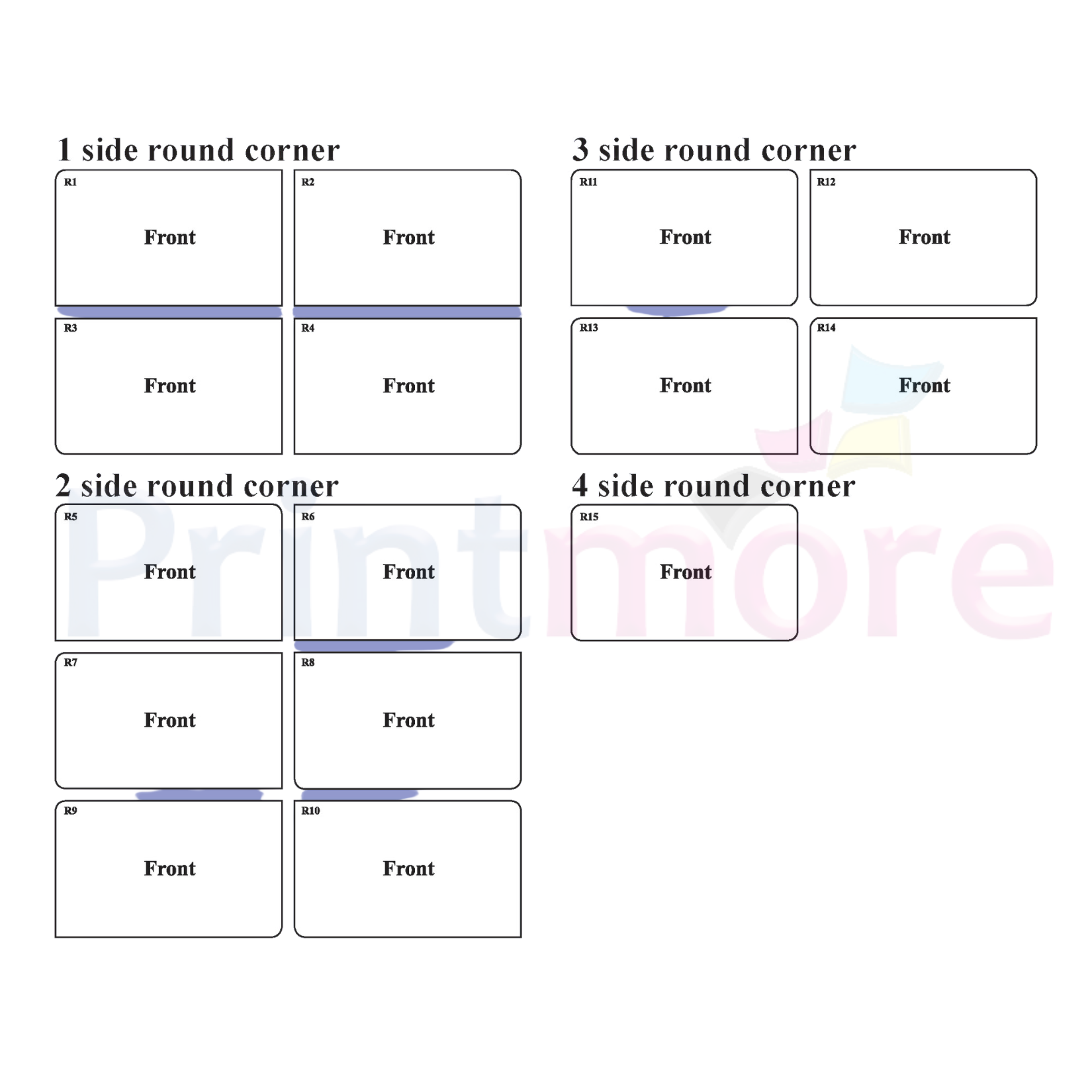 Offset Print Name Card