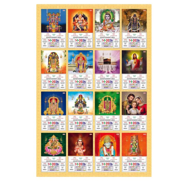 Daily Calendar (Mount Only) - Printclub.online