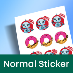 Gadget Sticker - print on go