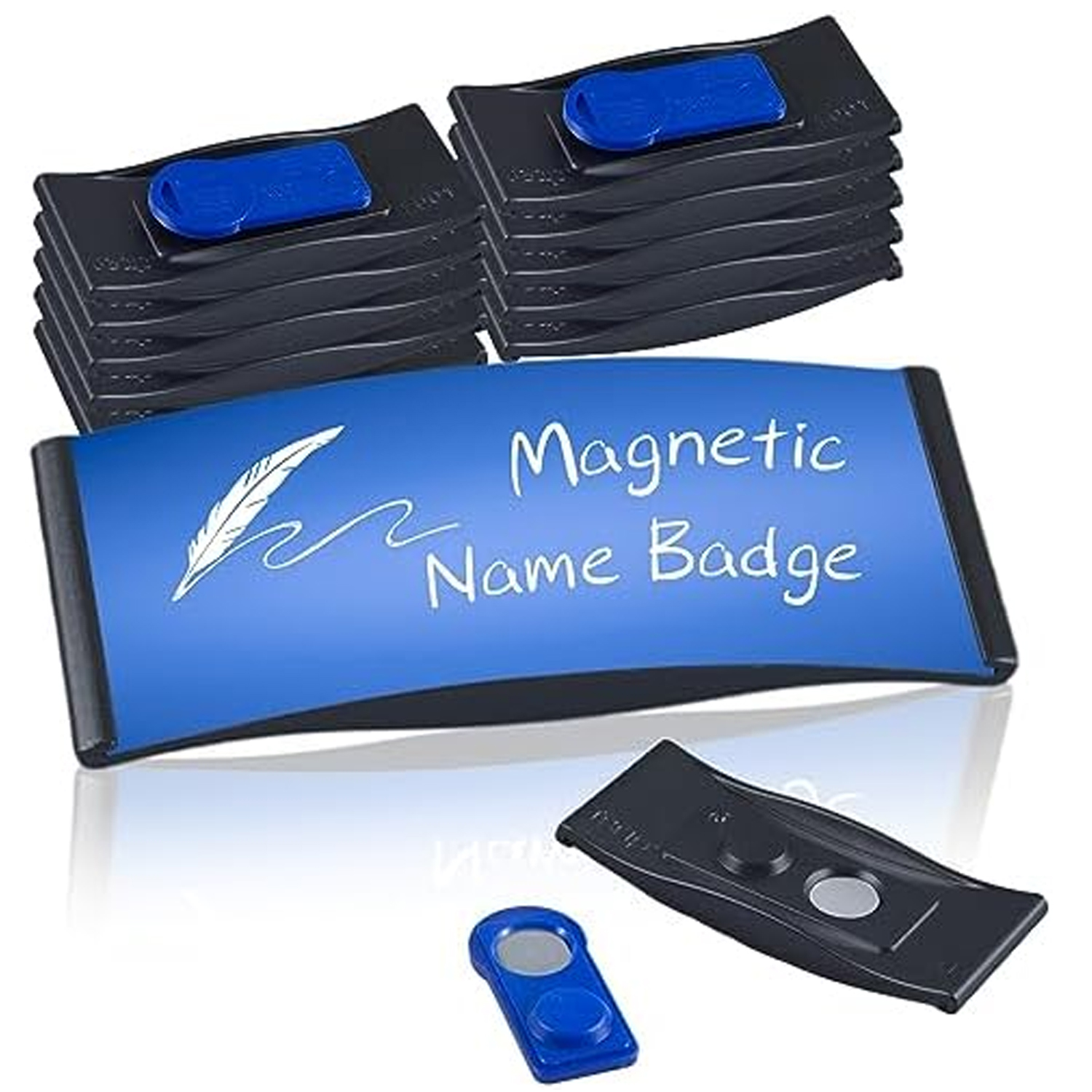 Curved Name Badge - print on go