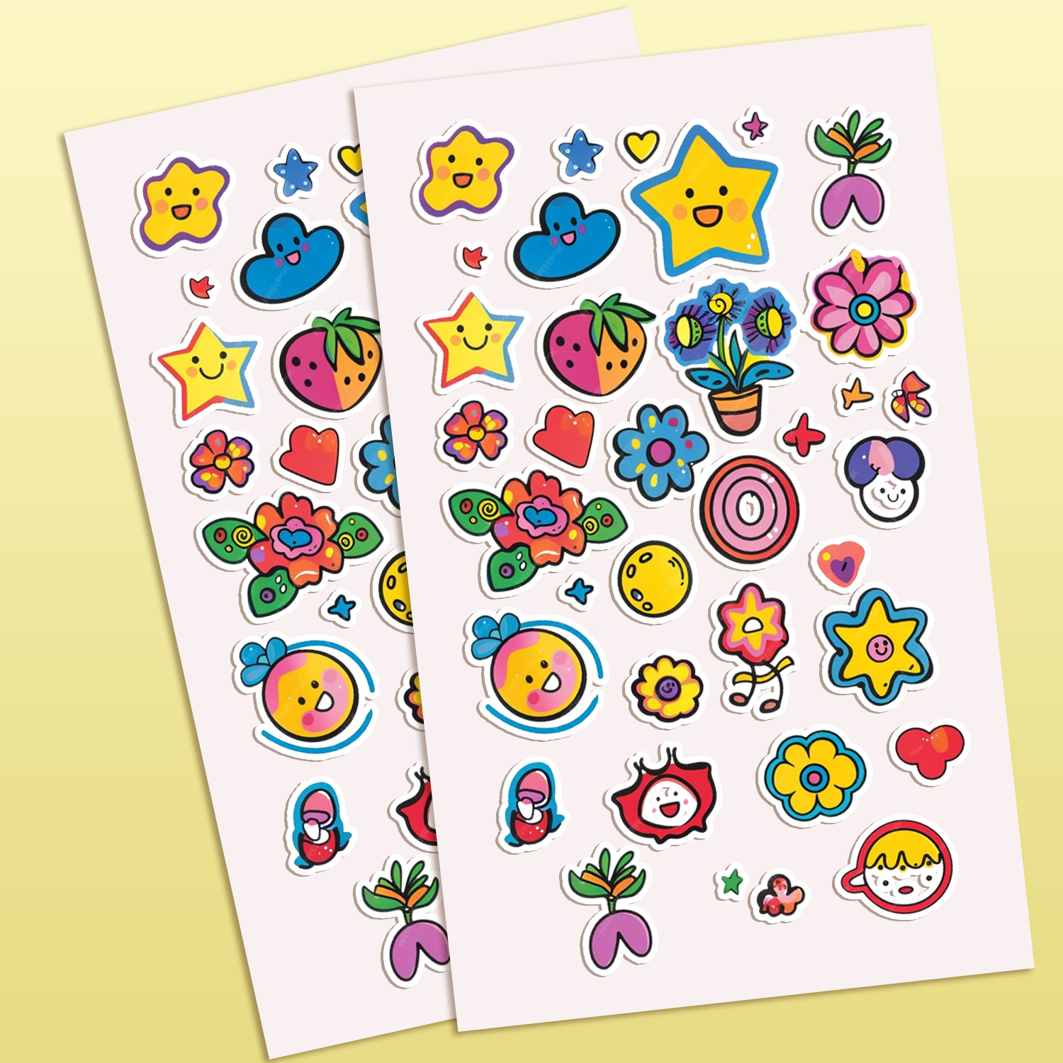 Multiple Stickers in Sheets | Buy Custom Sticker Sheets Online