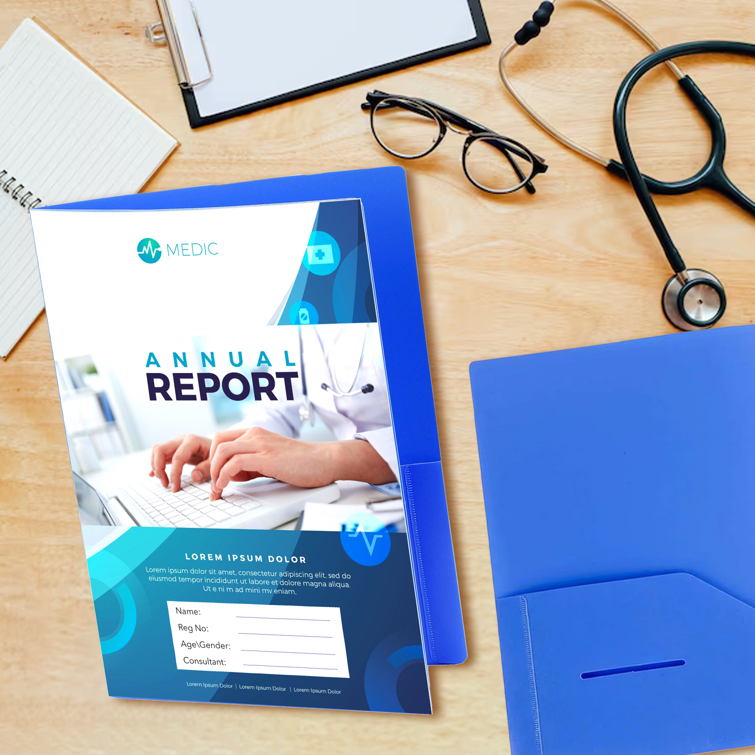 Buy Custom PP Hospital Files Online | Polypropylene File Folders