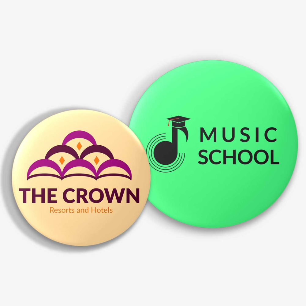 Custom Button Badges - Printo Document Services Private Limited