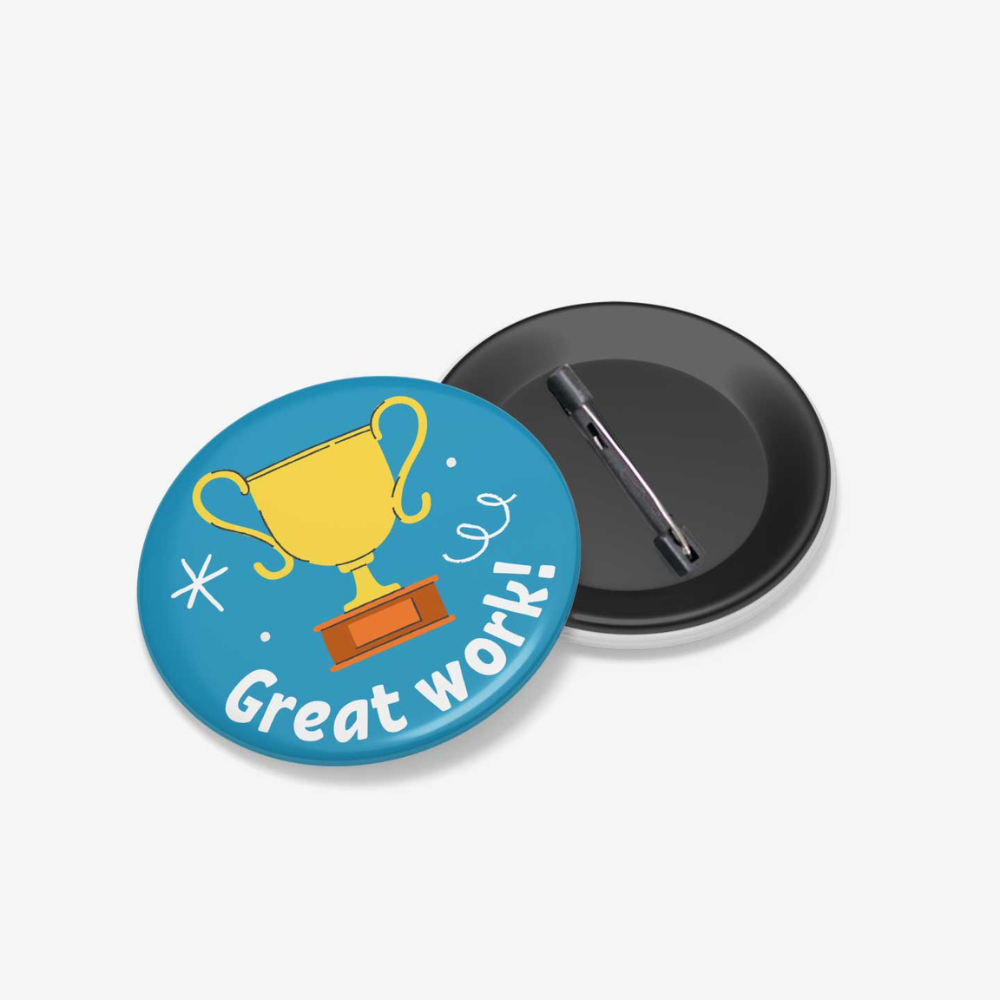 Easily Upload Designs for Your 40 mm Button Badge