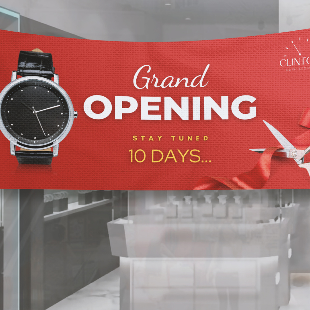 Custom Fabric Banner - Printo Document Services Private Limited