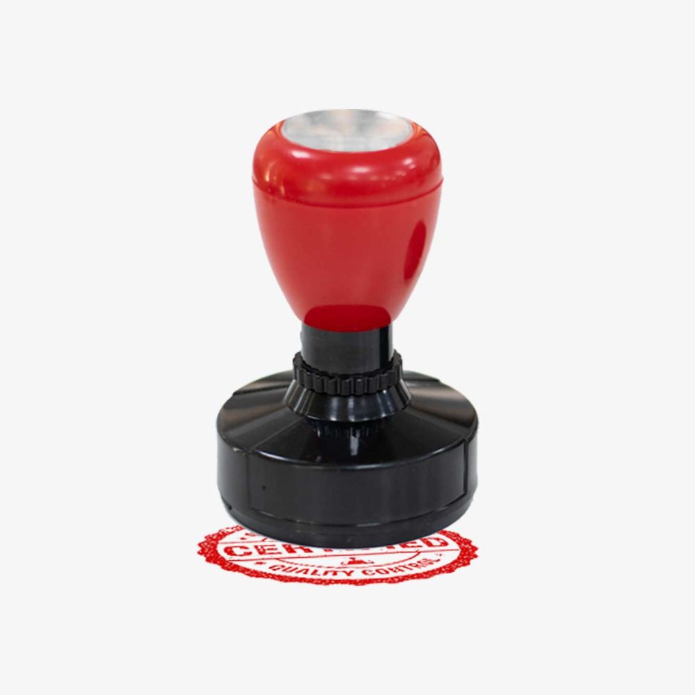 Pre-Ink Round Size Stamp - Printo Document Services Private Limited
