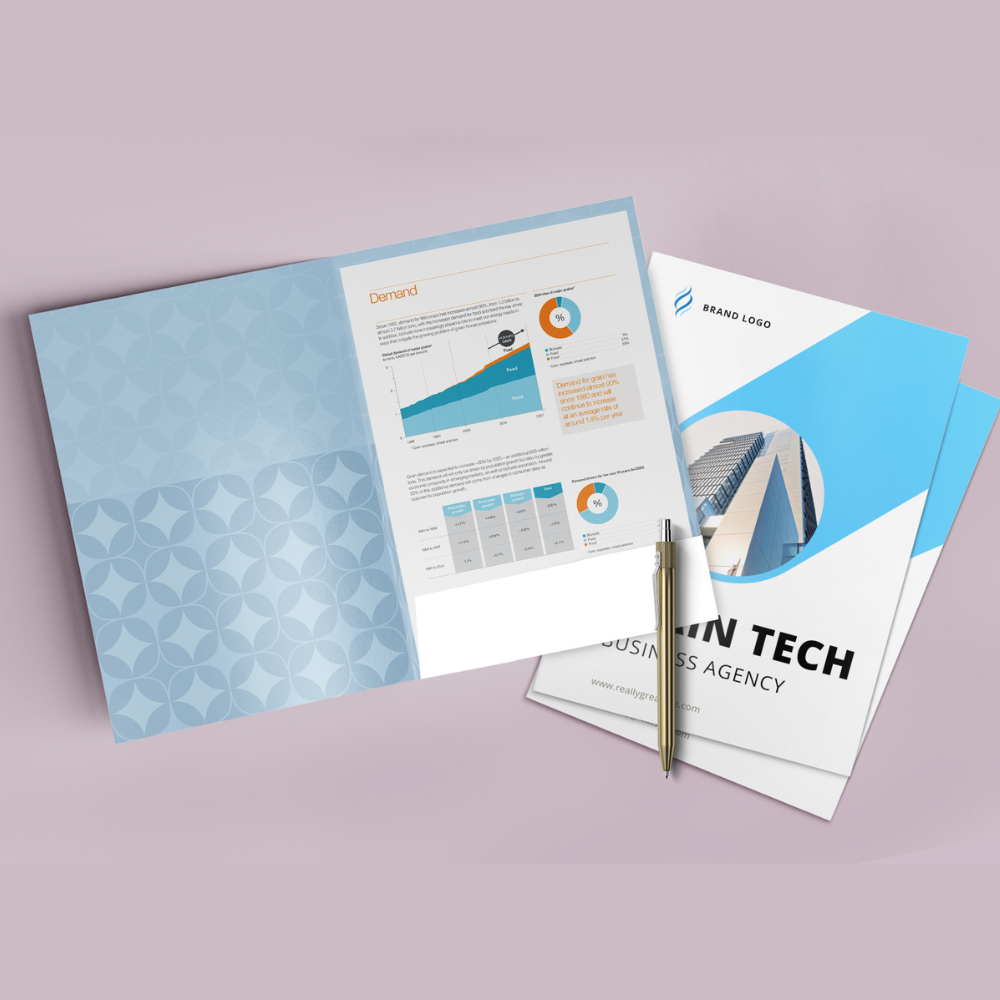Custom Presentation Folders - Printo Document Services Private Limited