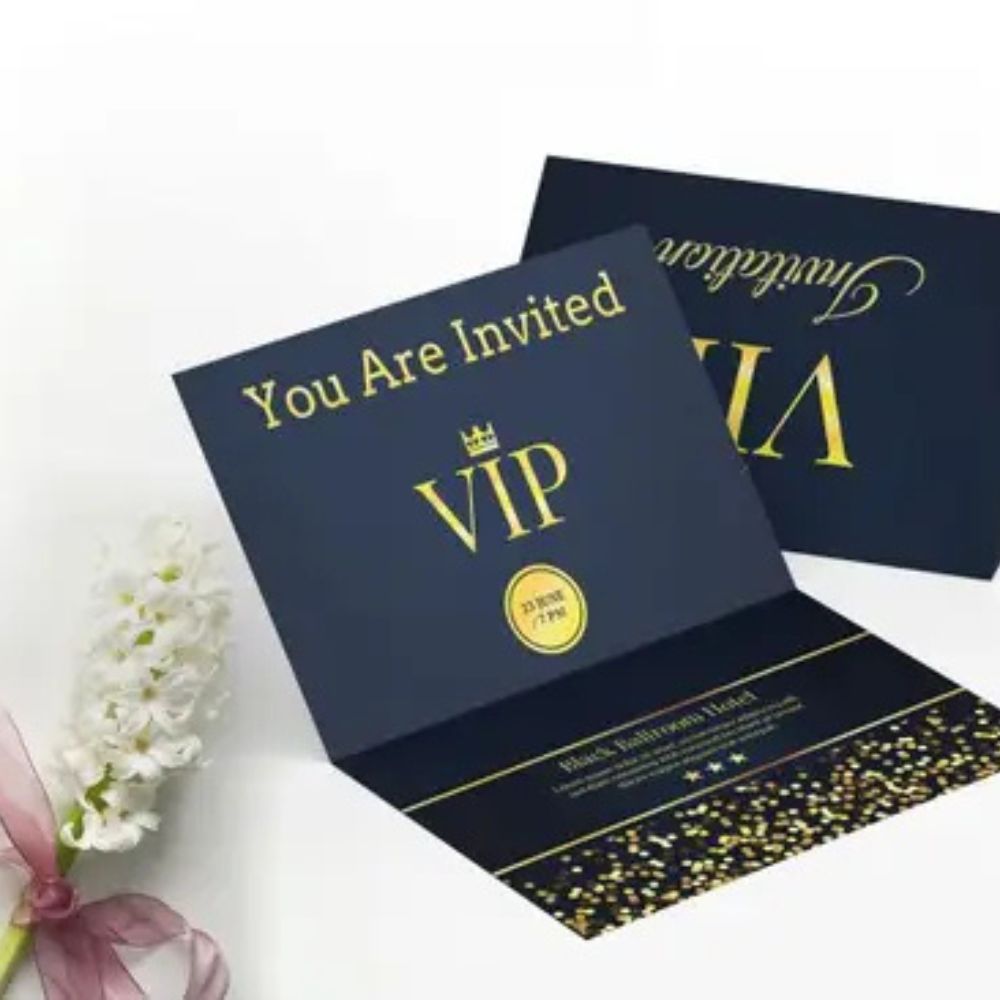 Folded Invitations - Printo Document Services Private Limited