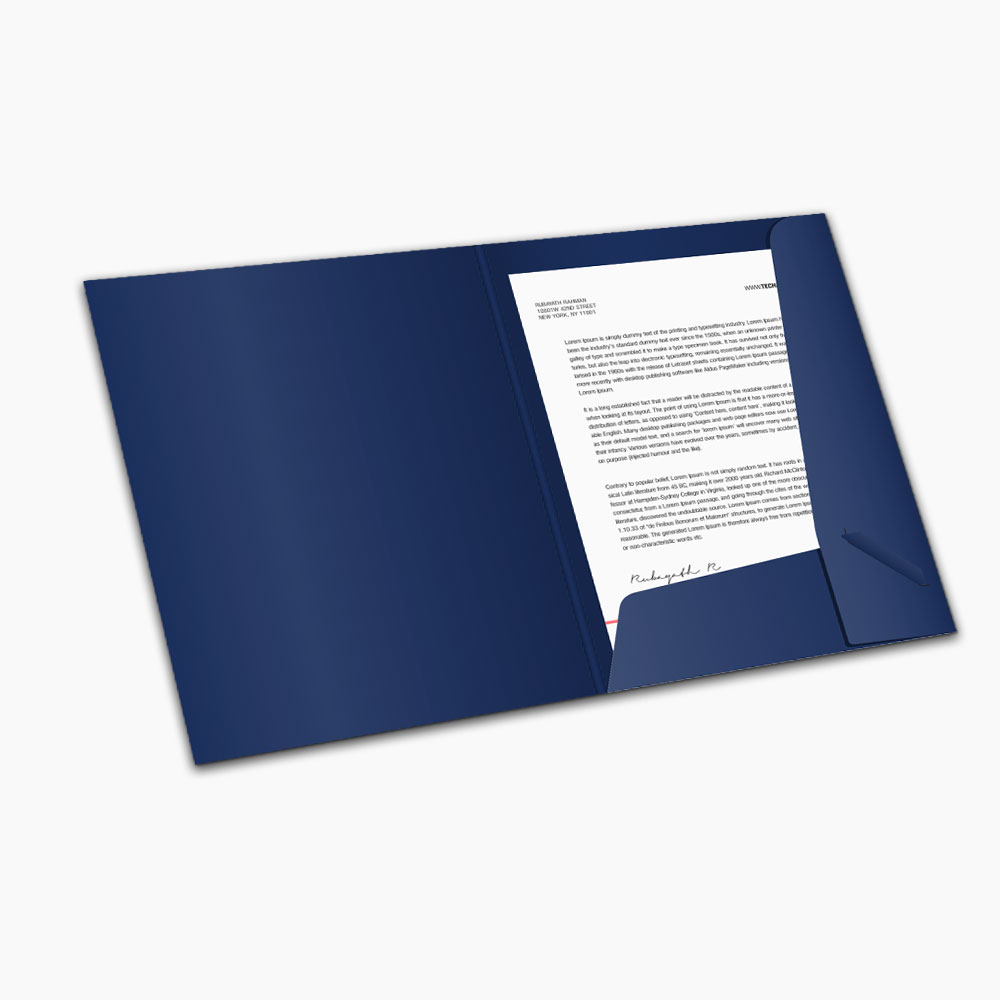 Mini Presentation Folders - Printo Document Services Private Limited