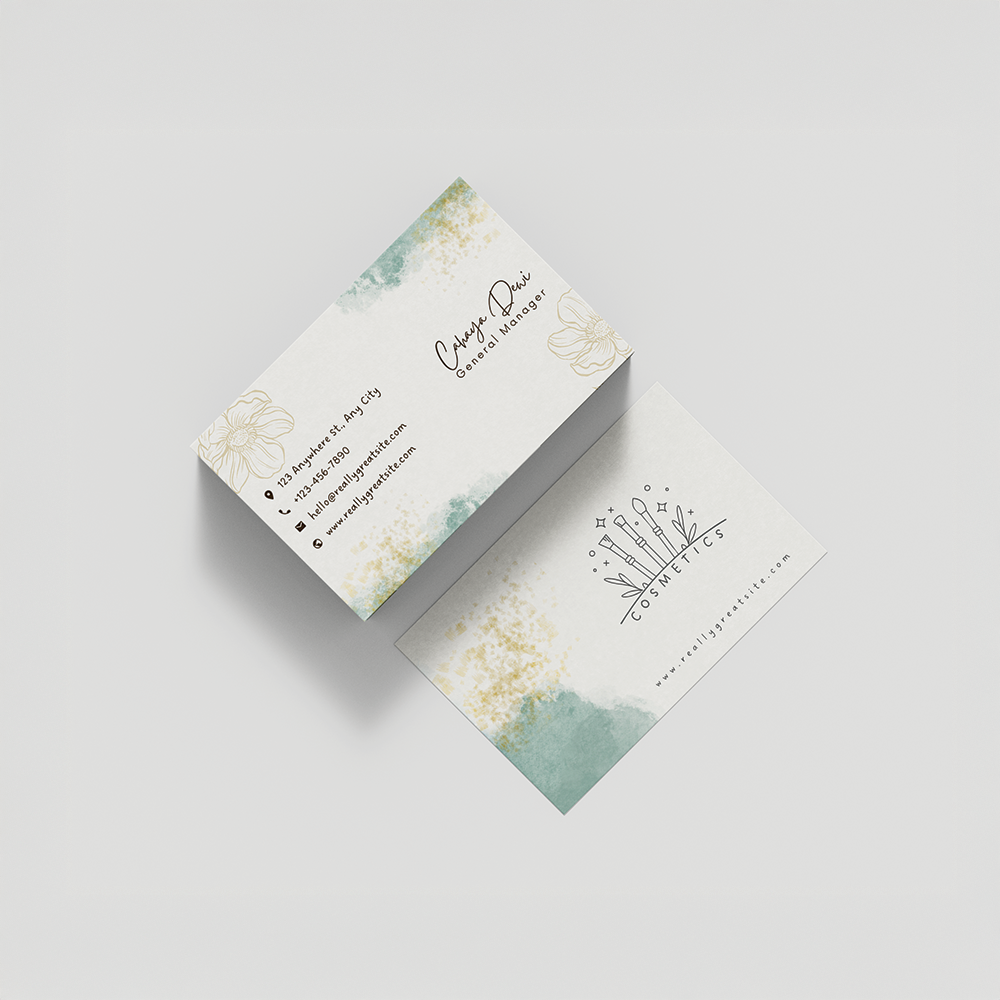 Customizable Rectangle Business Cards with Express Delivery - Printo