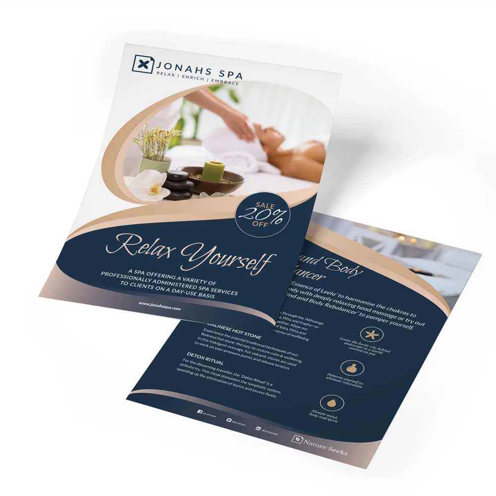 A6 Flyer printing - Printo Document Services Private Limited