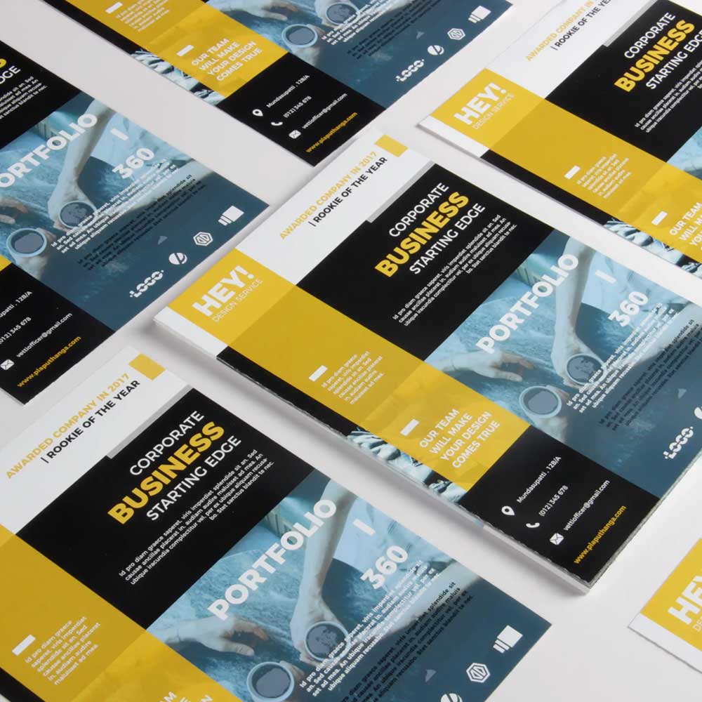 A6 Flyer printing - Printo Document Services Private Limited