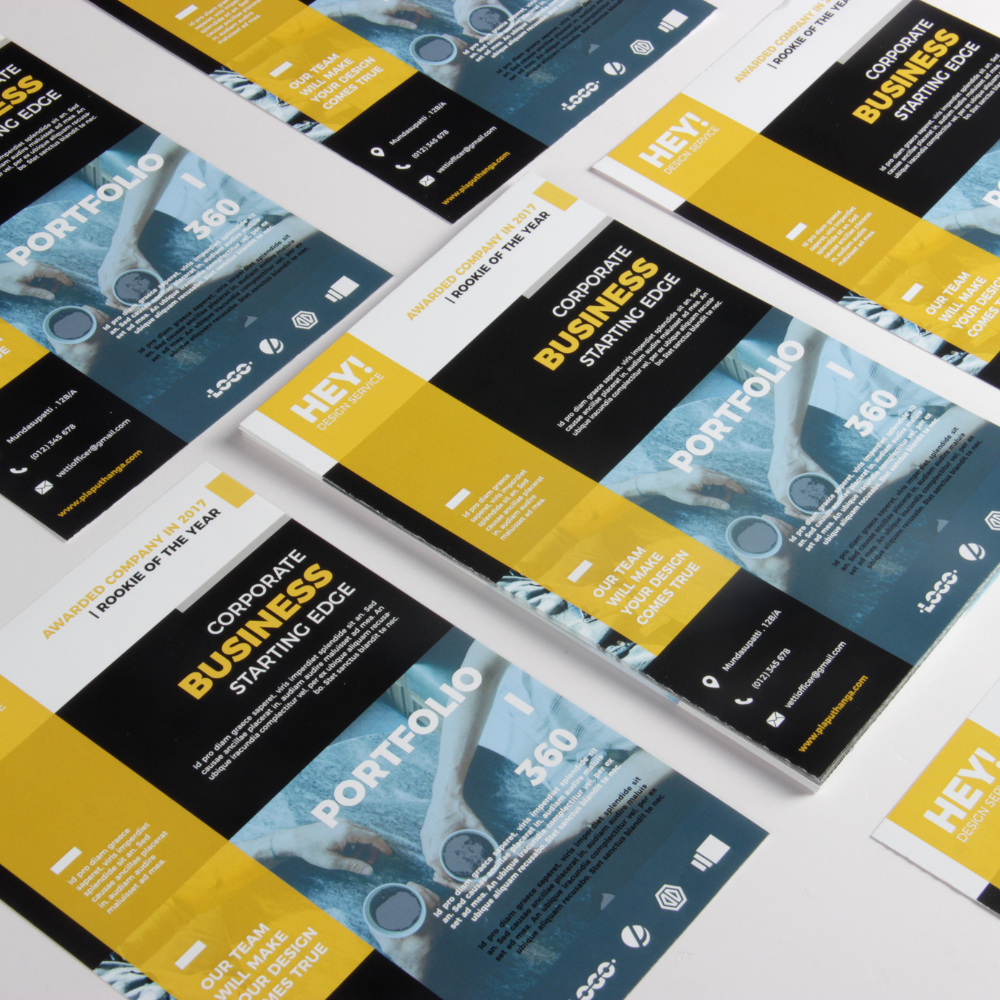 Digital Flyers Printing - Printo Document Services Private Limited