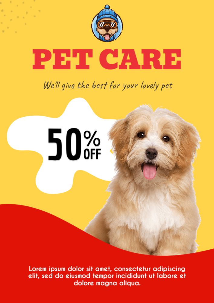 Tabletop Rollup Standee Templates - Animal & pets