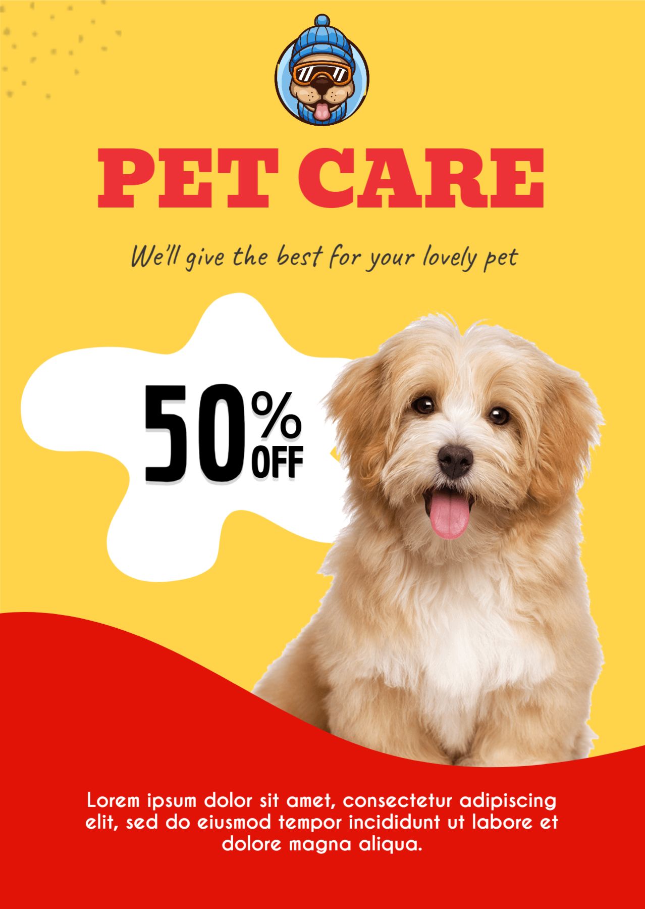 Tabletop Rollup Standee Templates - Animal & pets