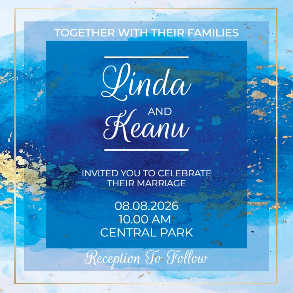 Wide Rollup Standee Templates - Anniversary & Wedding