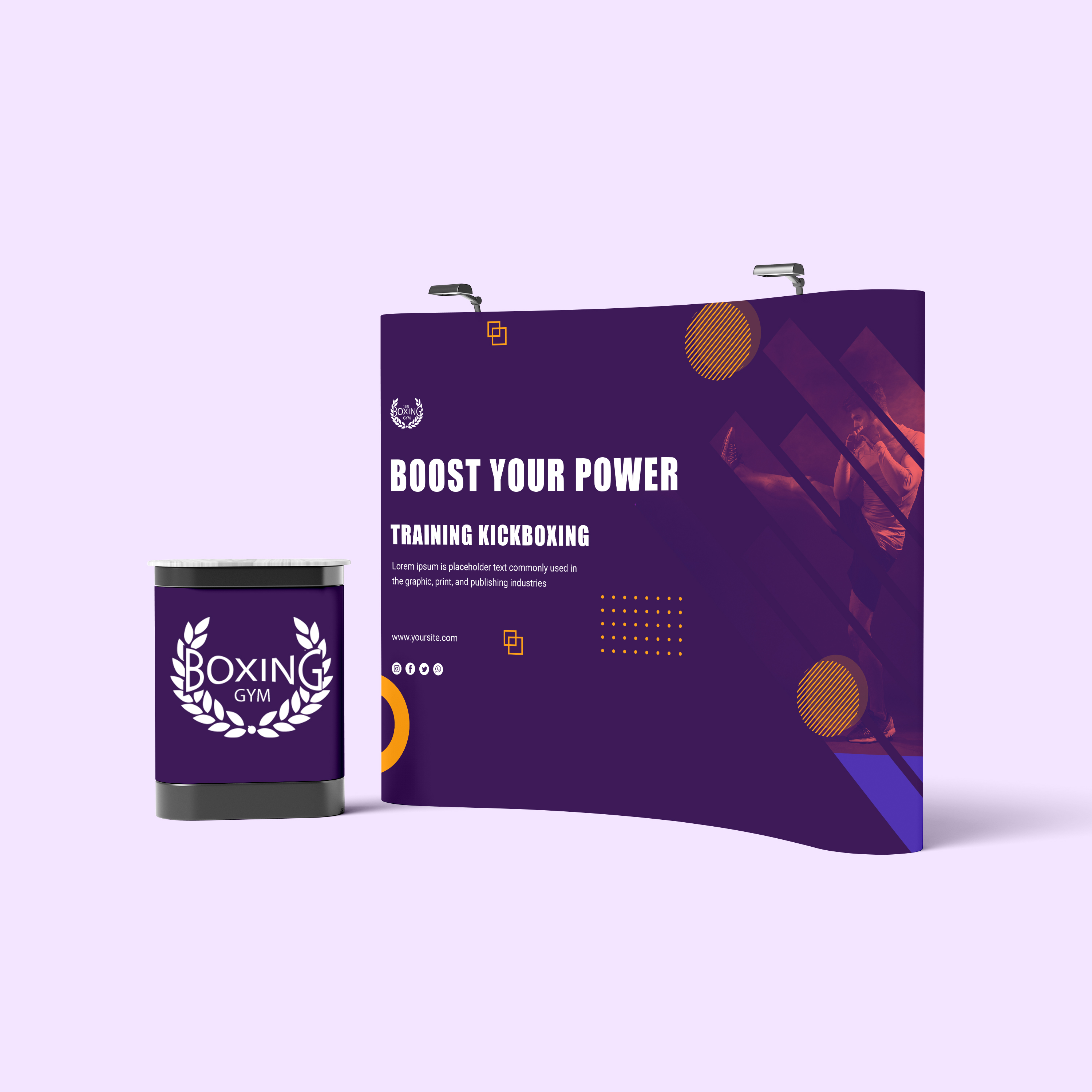 Curved Pop-Up Backdrops – Show-Stopping Displays for Maximum Visibility