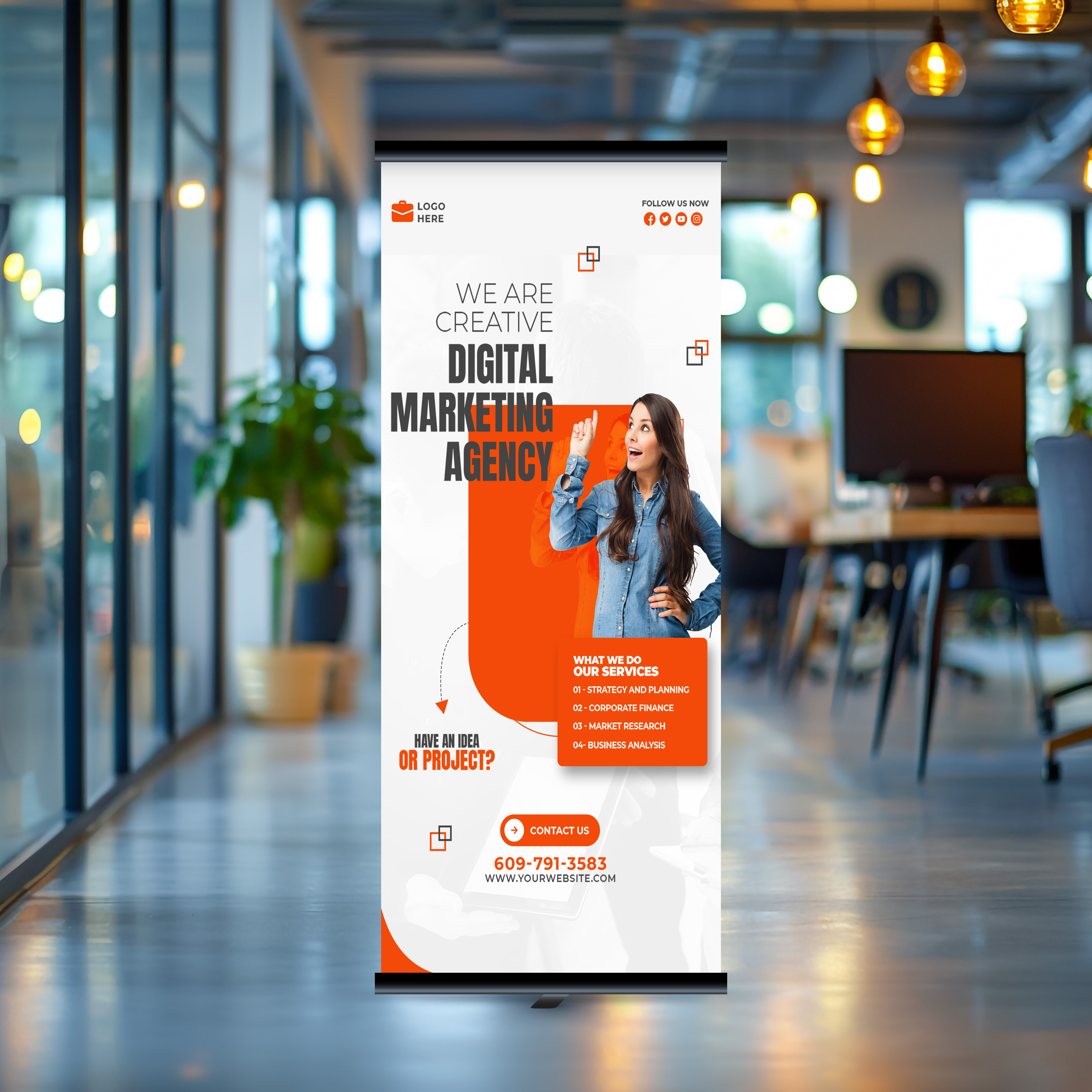 Premium Rollup Standees – Stylish Displays for Maximum Impact