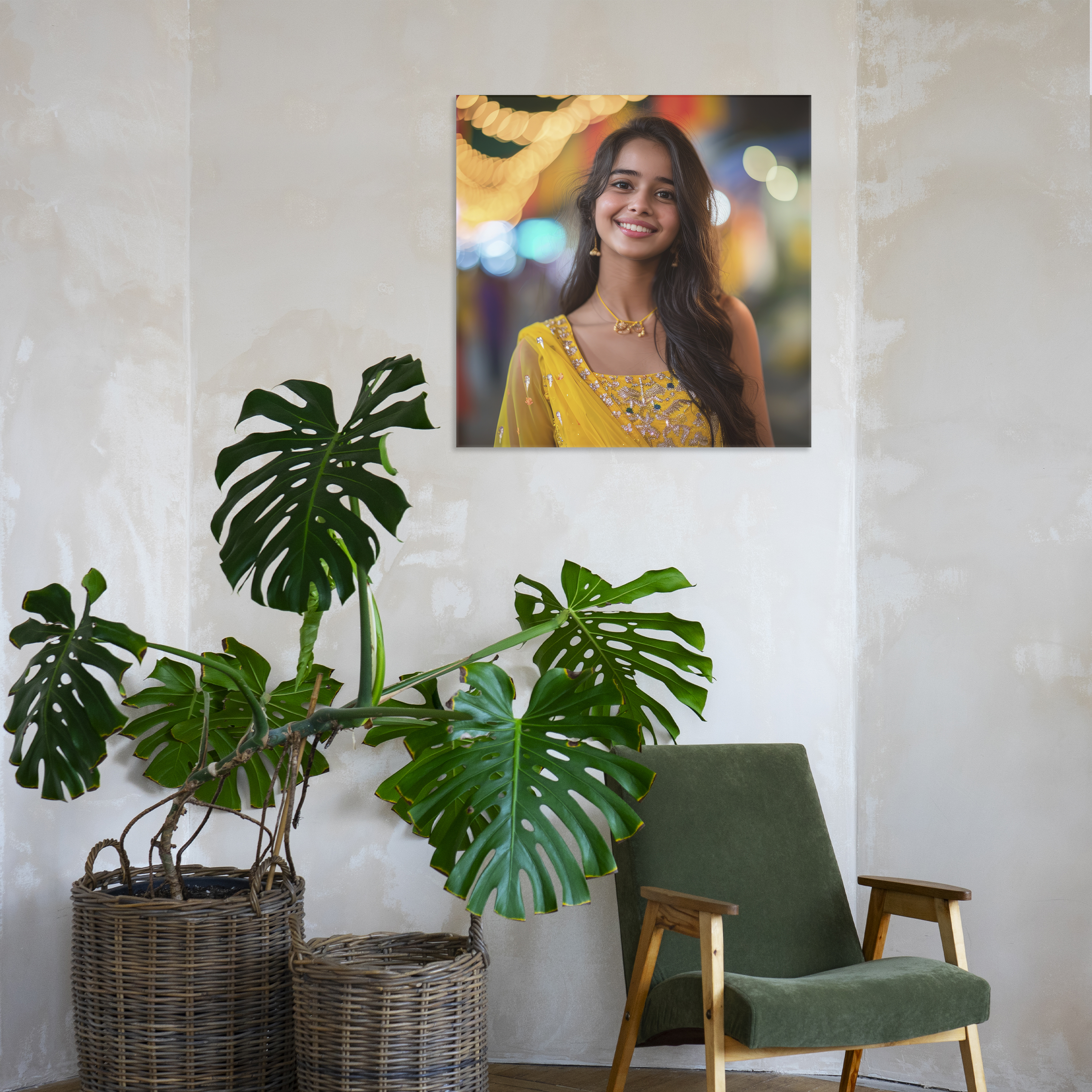 Sleek Square Acrylic Frames – Modern Minimalist Design!