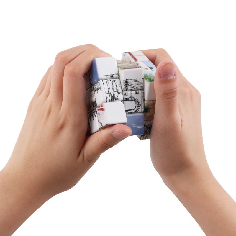 UV Printed Puzzle Twist Cube