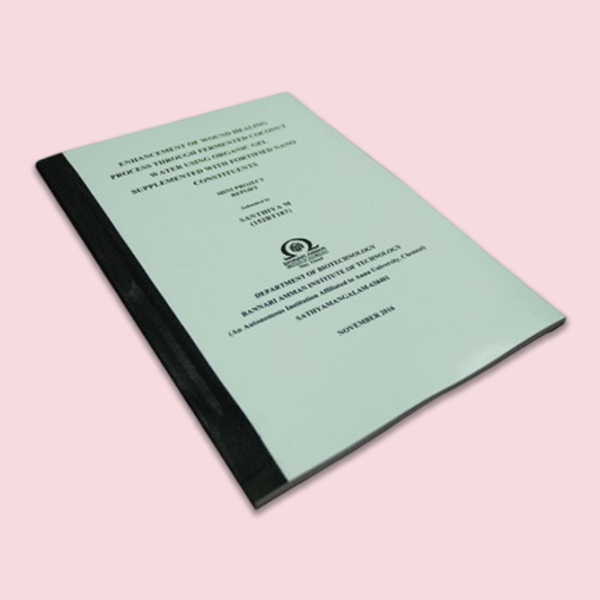 Soft Bound Project & Thesis Binding — Clean Finish & Fast Service