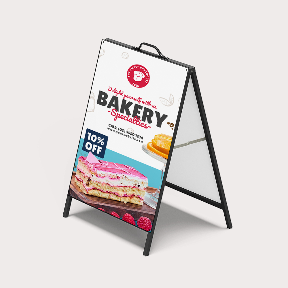 Metal A-Frame Signs | Pavement & Footpath Signs | Sign Workshop