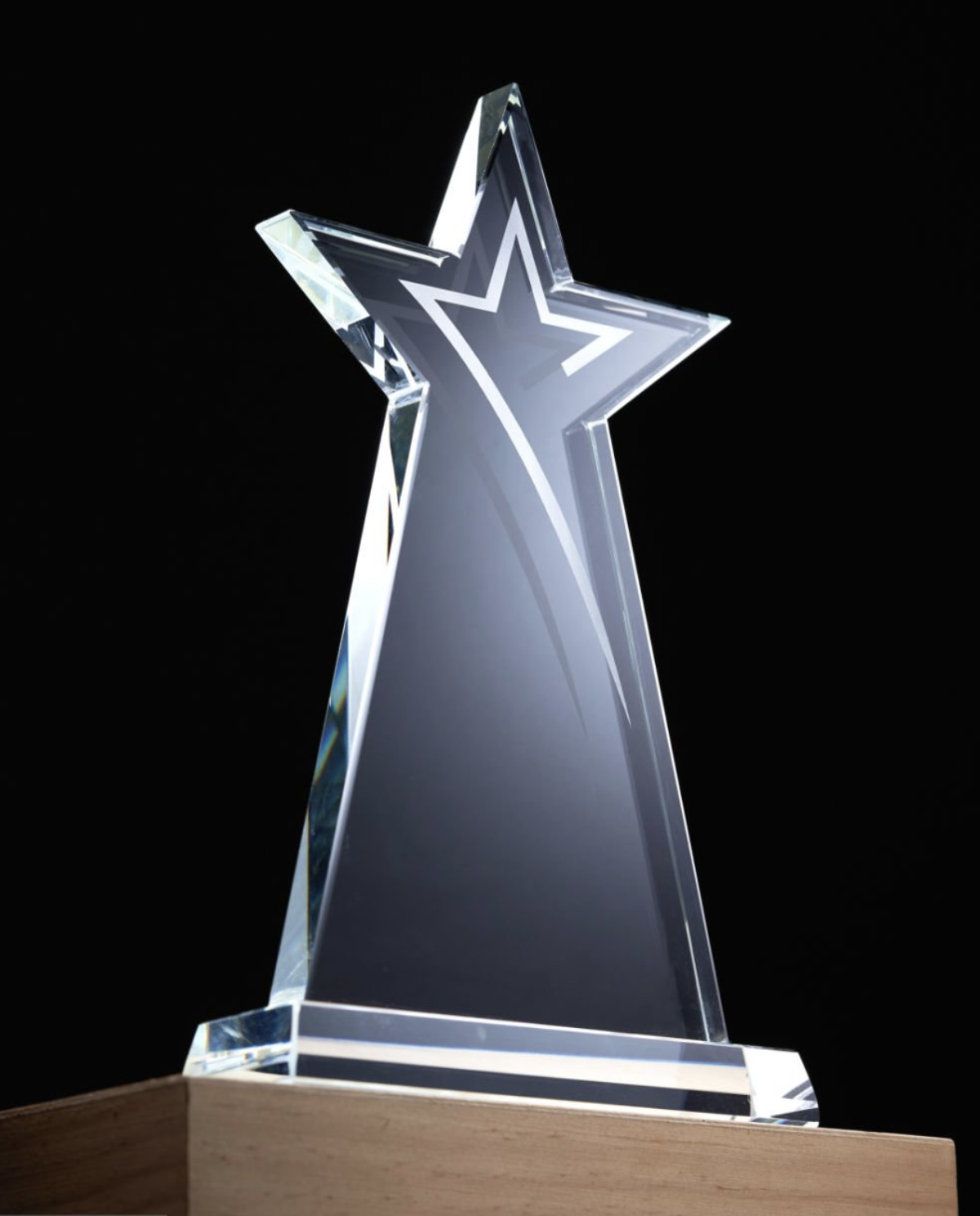 ACRYLIC PLAQUE/TROPHY (LESS THAN 1X1 SQFT) - studiodisenyo