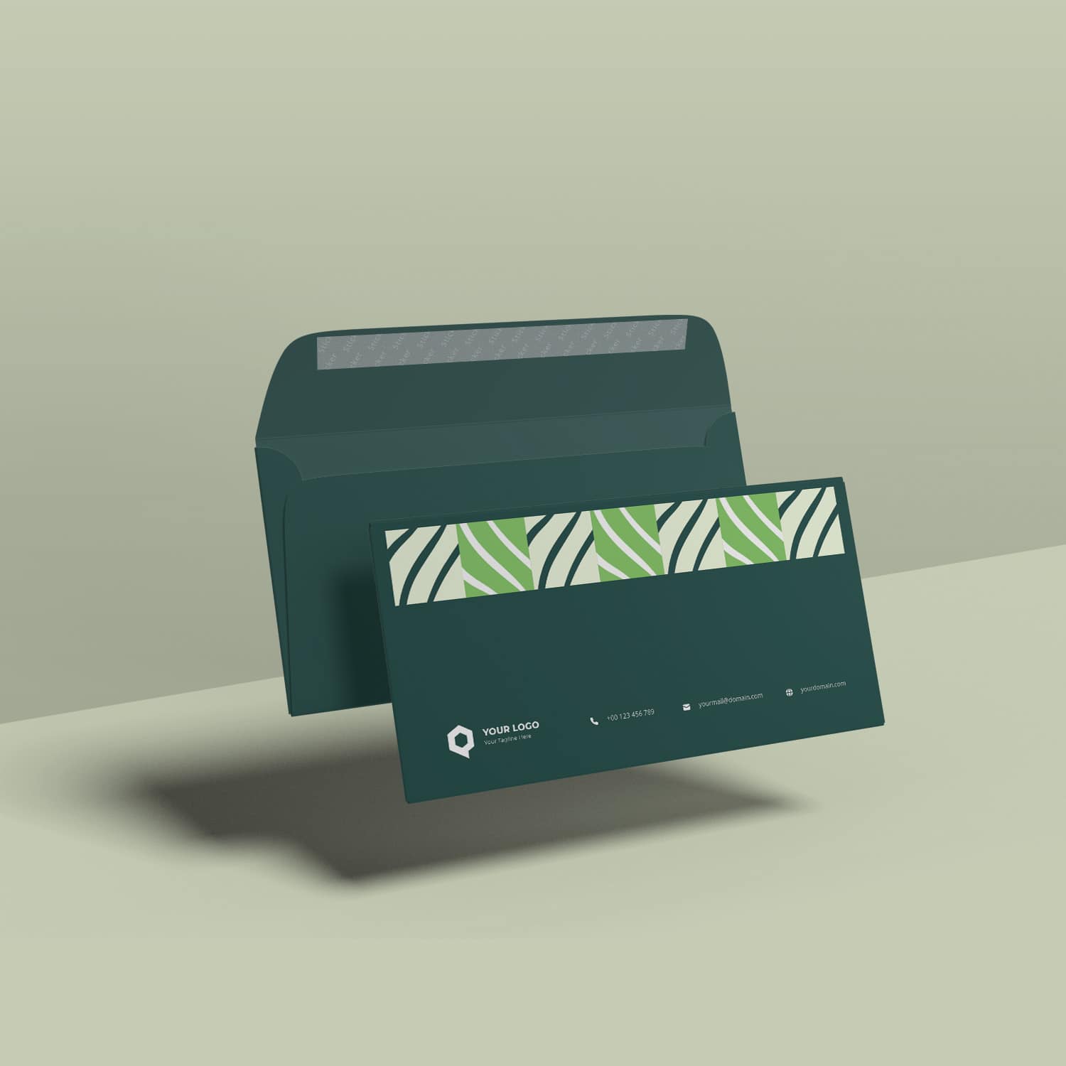 Design & Print Custom Long Envelopes Online