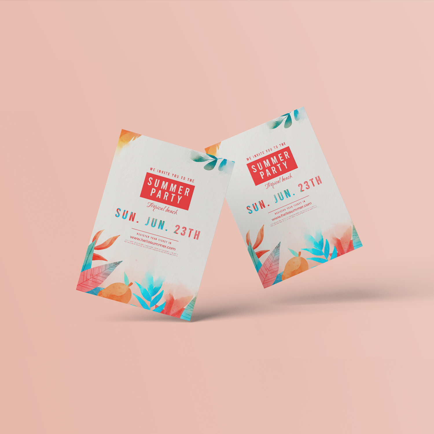 Party Invitation Card Design - Tagsen