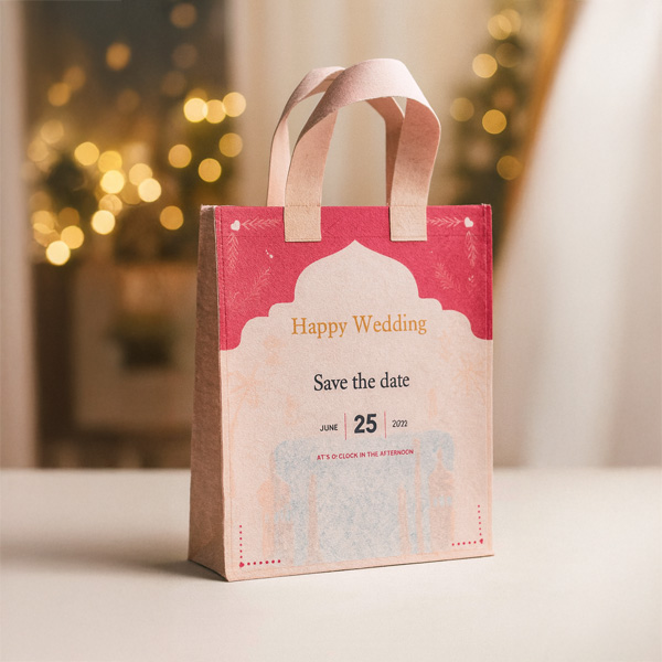 Printed Invitation Bags with Logo & Design | Tagsen