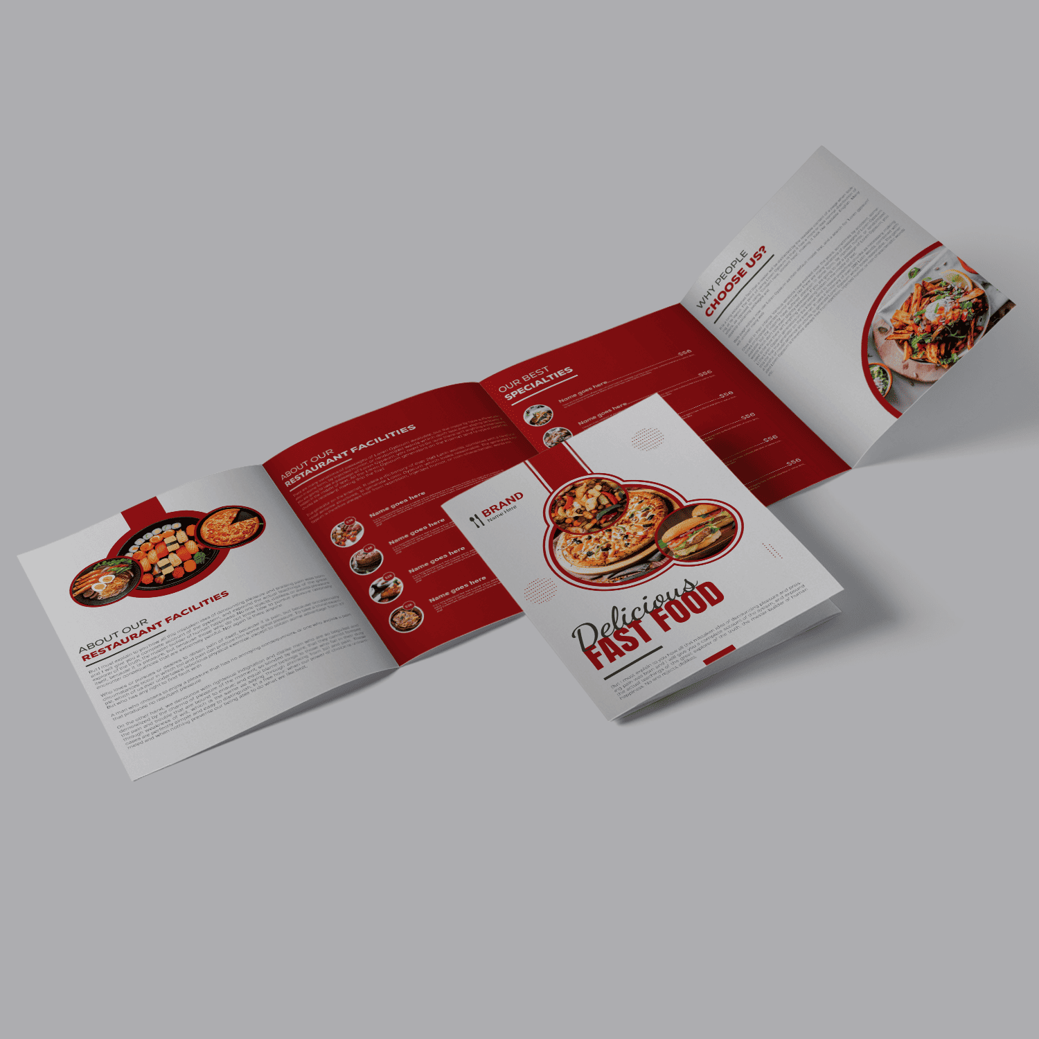 Pocket Menu Printing | Print Menu Cards Online