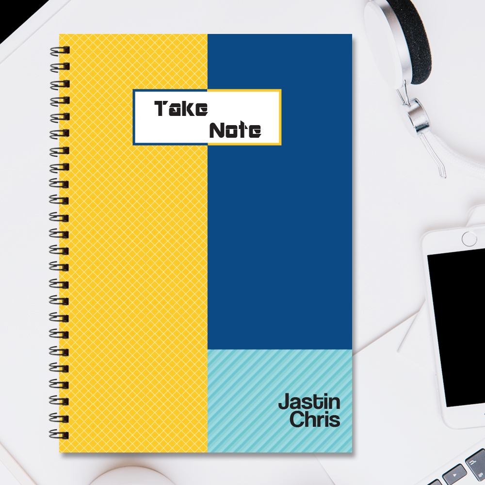 Personalised Notebook - Take Note