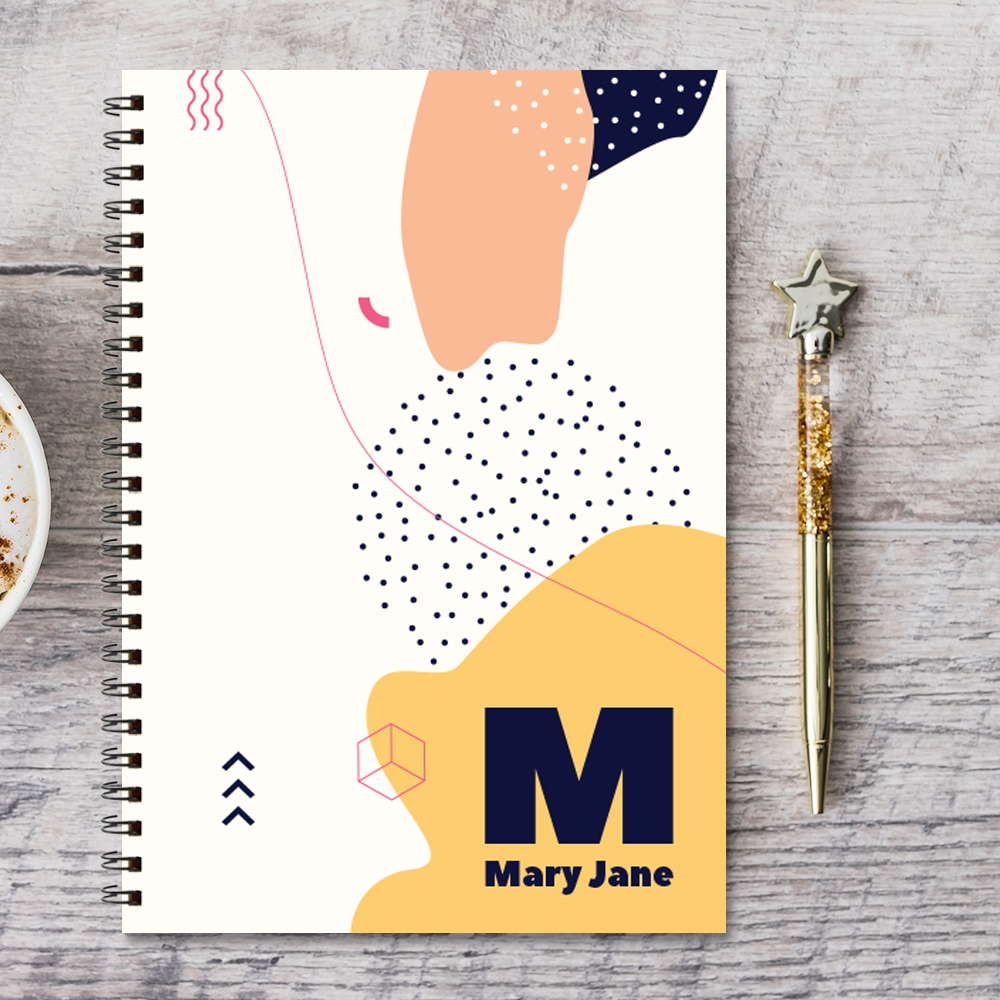 Personalised Notebook - Patterns