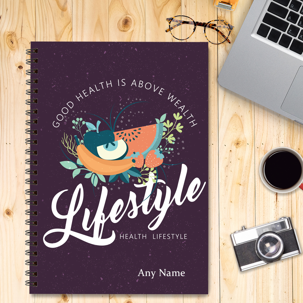 Personalised Notebook - Lifestyle