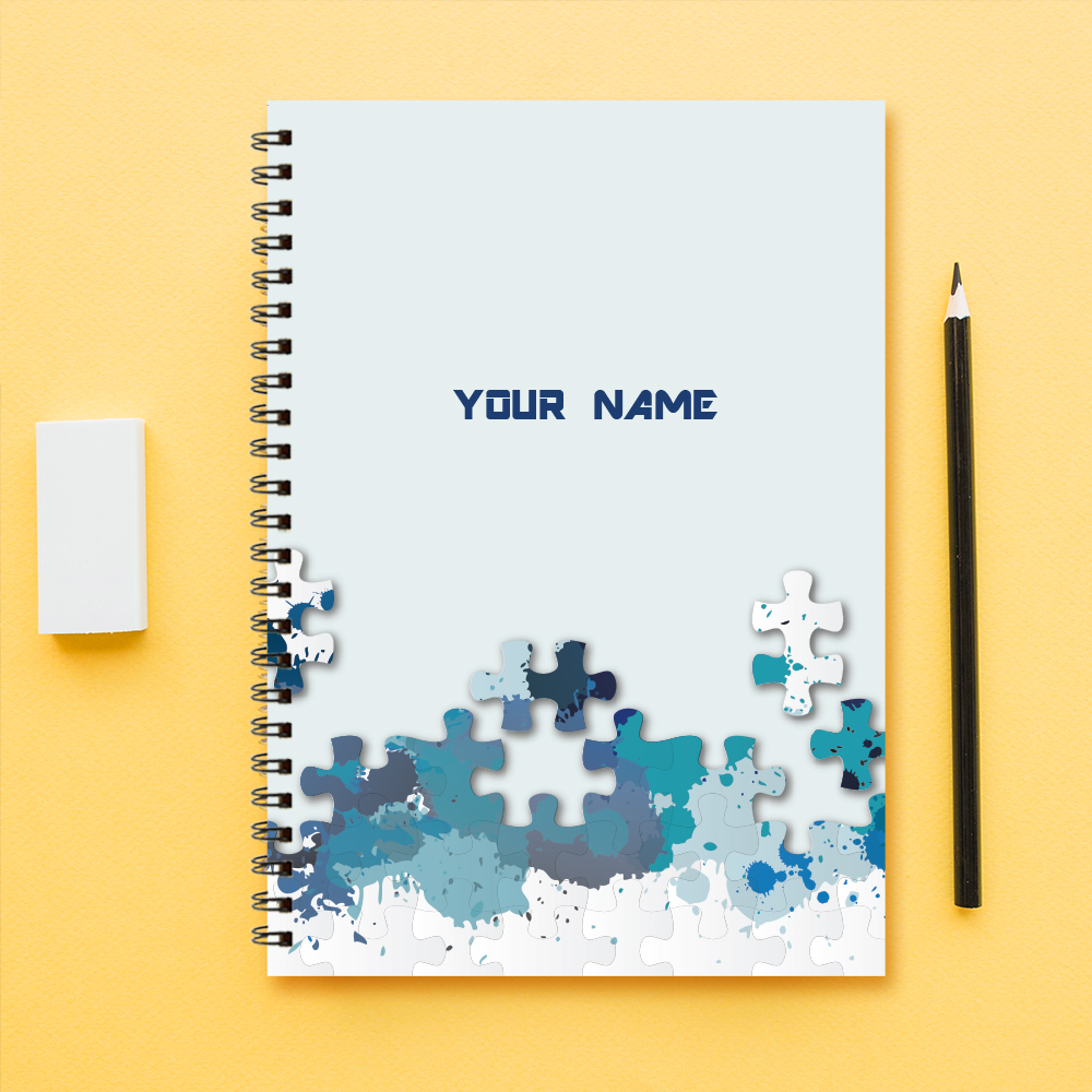 Personalised Notebook - Puzzle