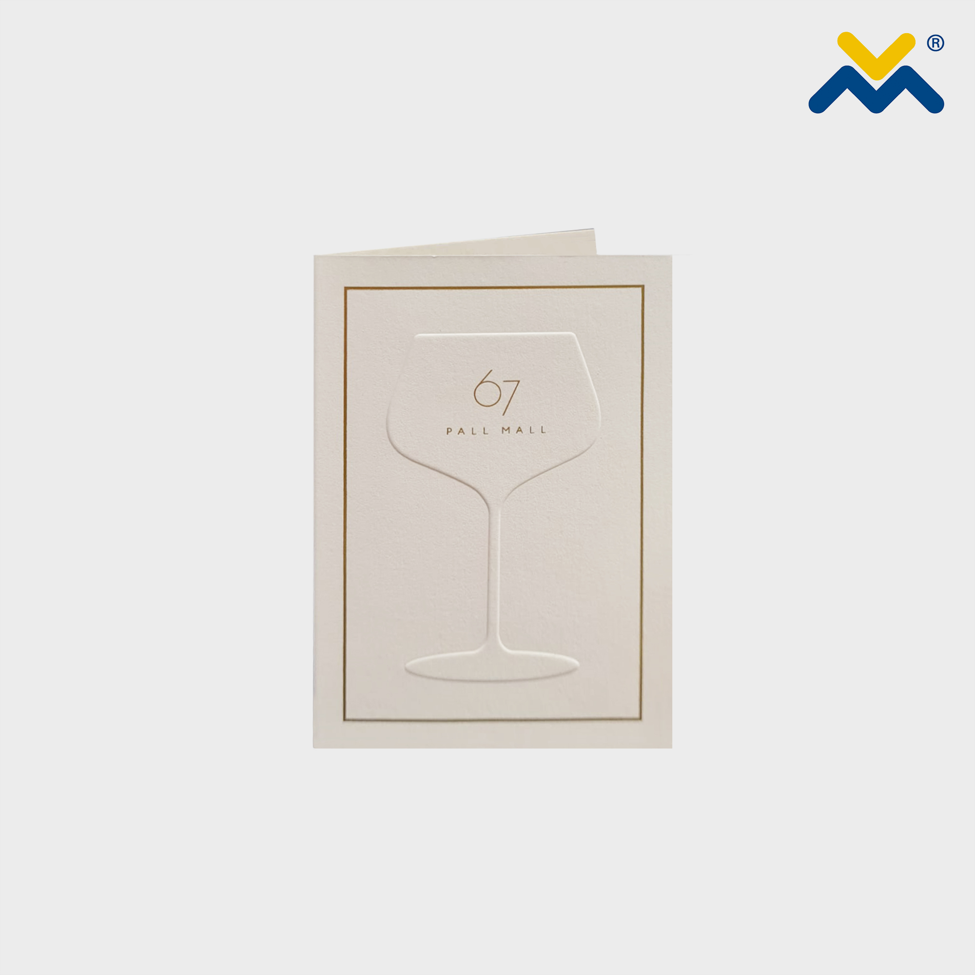 67 Pall Mall Greeting Card