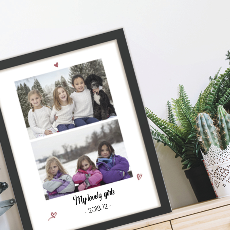 Personalised Frame - Photos & Message