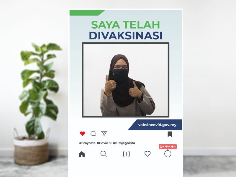 Vaccination Photo Frame