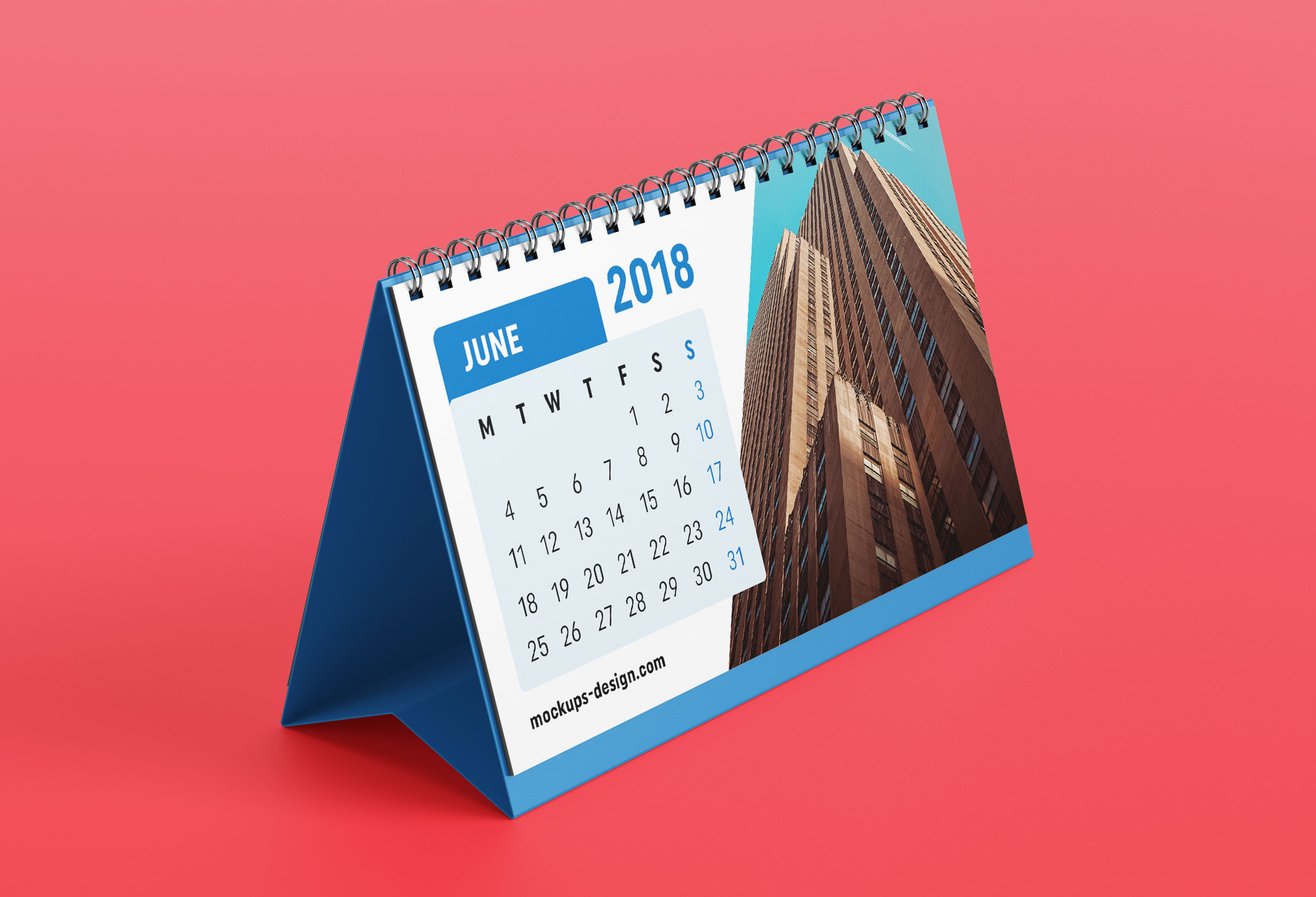 Desktop Calendar – 6.29×8.89 Inch - Wee Print